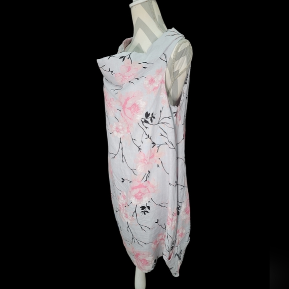 Luca Vanucci | Dresses | Luca Vanucci Made In Italy Womens Linen Dress ...